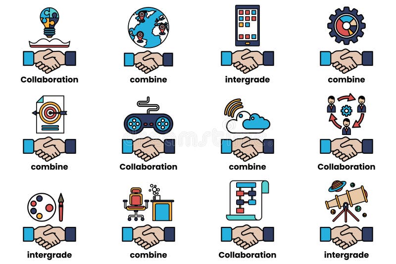 A Hand Holding Another Hand, with a Variety of Different Words Stock ...