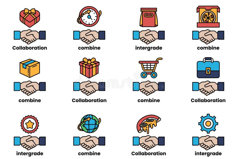 A Hand Holding Another Hand, with a Variety of Other Hands Stock Vector ...