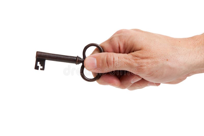 Antique Skeleton Clock Isolated on White Stock Photo - Image of inside ...