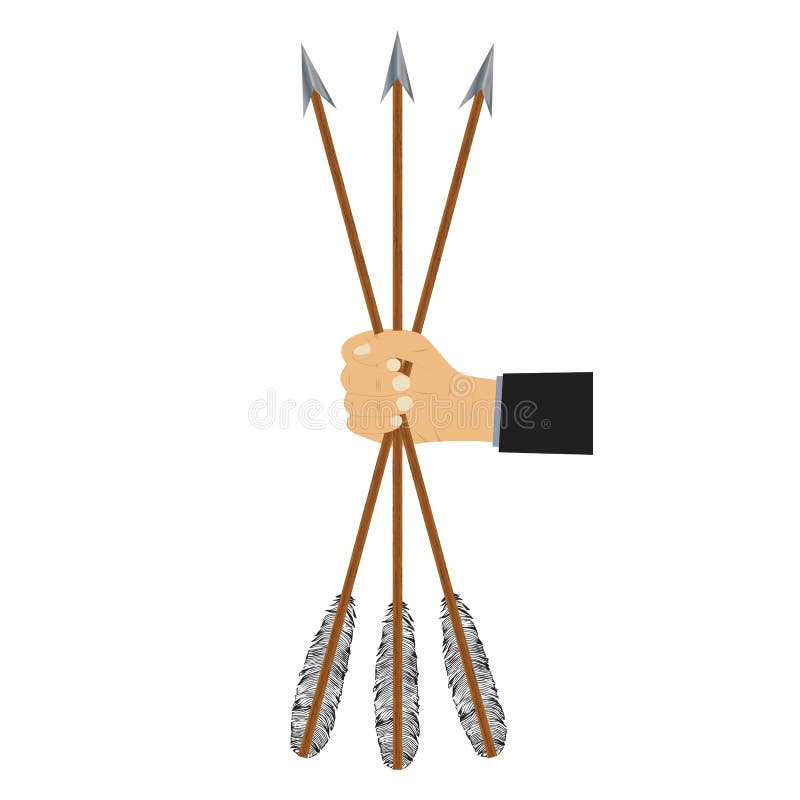 Bow, arrow and target. stock vector. Illustration of equipment - 67985143