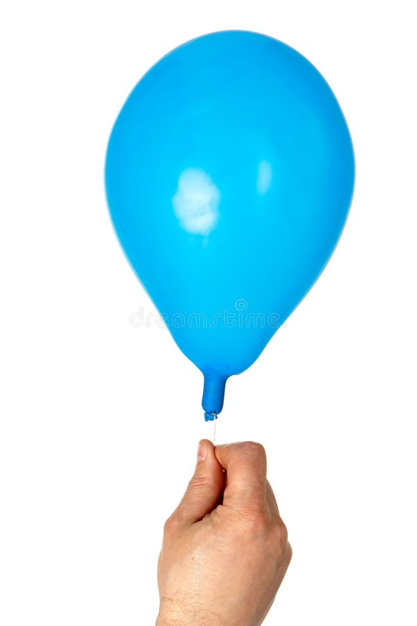 Hand holding balloon stock image. Image of hand, colorful - 24923035