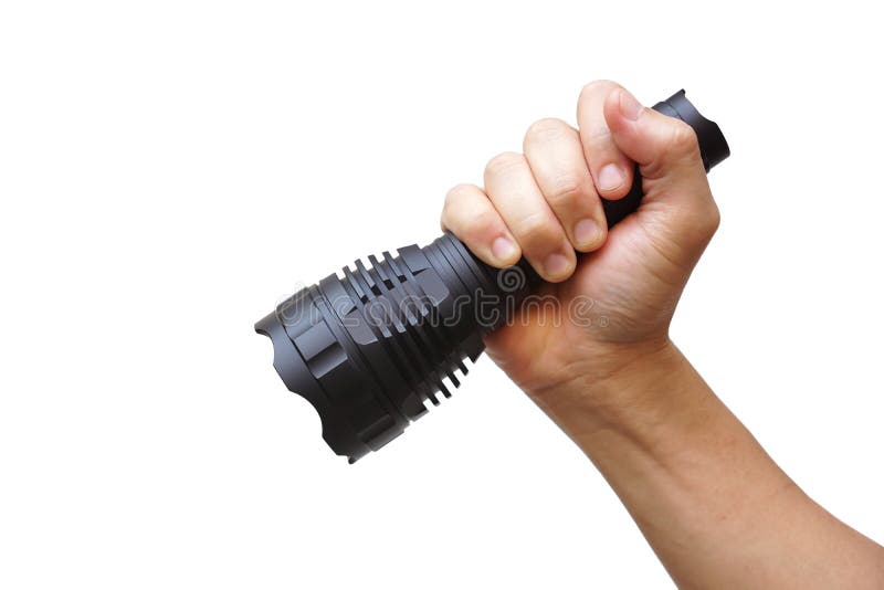 Holding Big Flashlight Stock Photos - Free & Royalty-Free Stock Photos ...