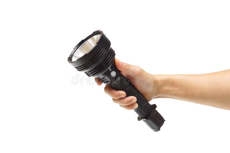 Holding Big Flashlight Stock Photos - Free & Royalty-Free Stock Photos ...