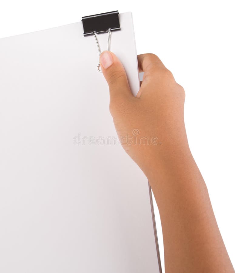 3+ Hand holding paperclip Free Stock Photos - StockFreeImages