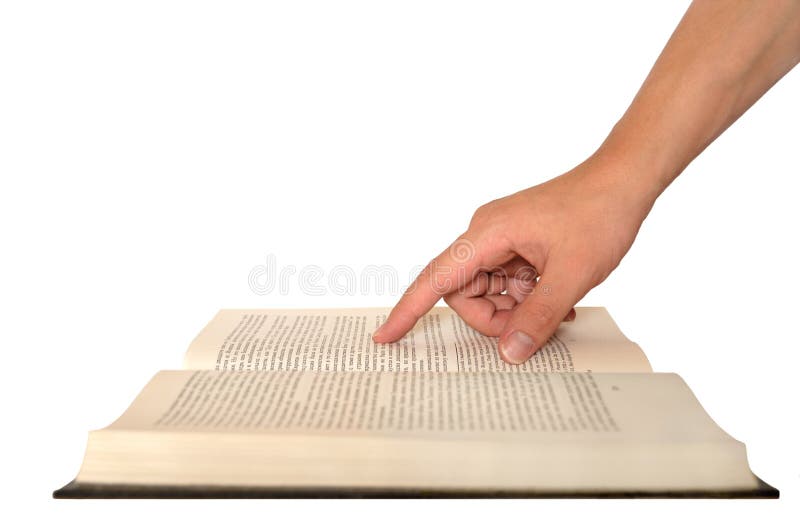 Hand holding book stock image. Image of studying, office - 15171305