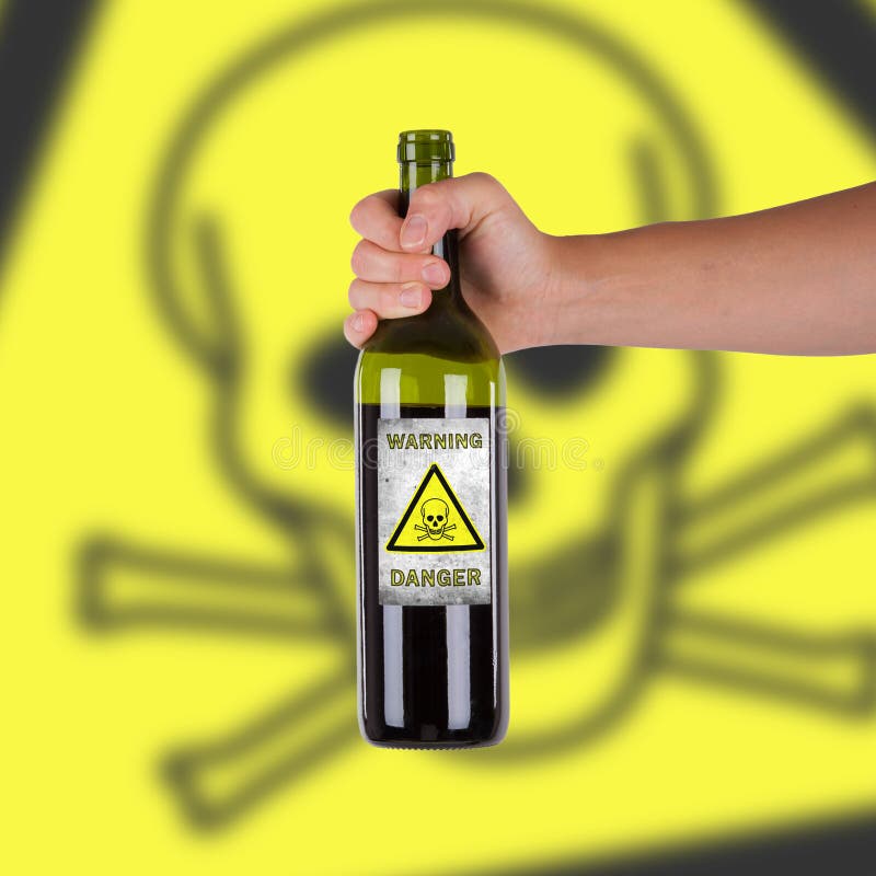 Warning Poison Symbol Sign,Vector Illustration, Isolate on White ...