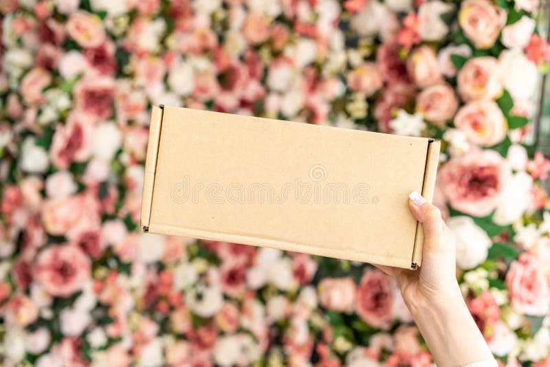 Hand holding box stock image. Image of boxes, business - 153645087