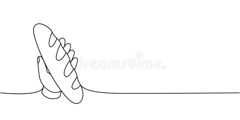 Hand Holding Bread Stock Illustrations – 1,333 Hand Holding Bread Stock ...