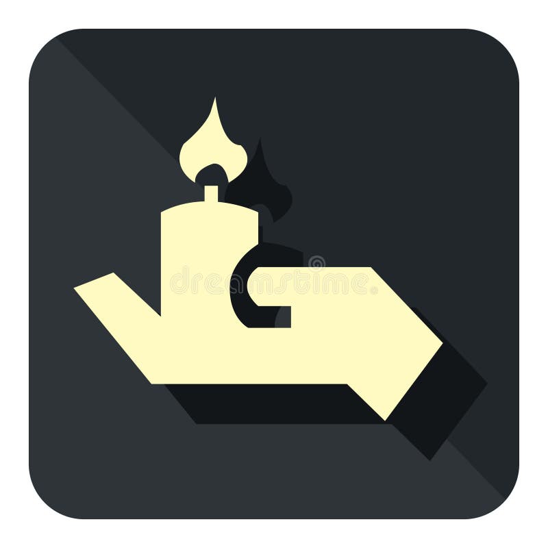 Candle Hand Holding Stock Illustrations – 1,854 Candle Hand Holding ...