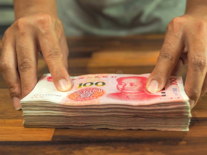 Yuan Banknote And Red Envelope Stock Photo - Image of wealth, cash ...