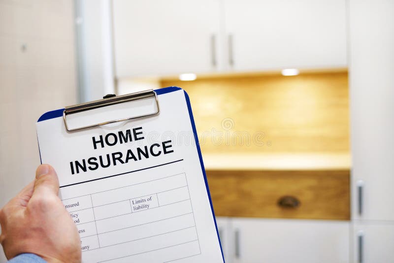 Mortgage Protection Insurance MPI Application Form Stock Photo - Image ...