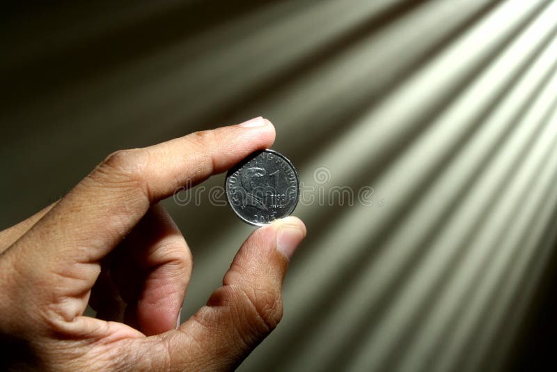 Philippine Peso Coinage Coins Stock Photo - Image of financial ...