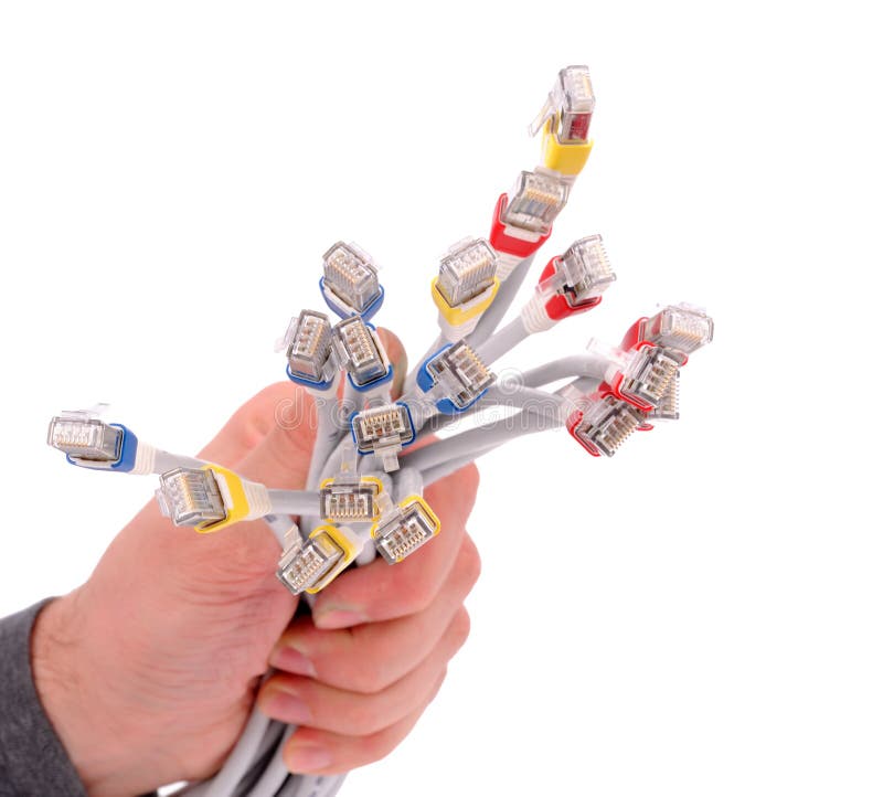 230 Hand Holding Lan Cable Wire Stock Photos - Free & Royalty-Free ...