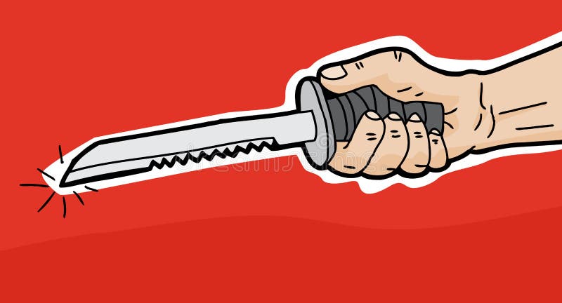 Hand Holding Dagger Stock Illustrations – 162 Hand Holding Dagger Stock ...