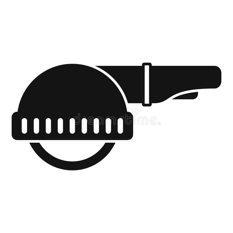 Hand Holding Electric Concrete Grinder with Disc Cutting Tool Stock ...