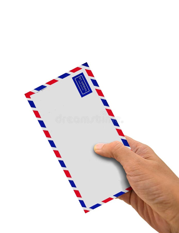 Hand Holding Envelope stock photo. Image of card, hold - 36676548