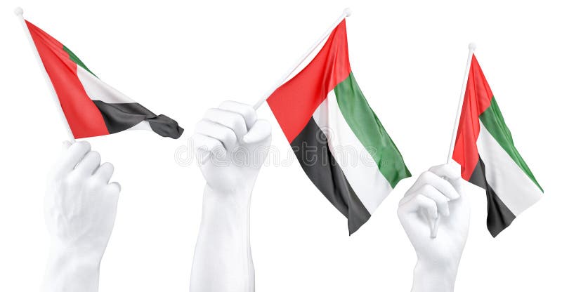 Arab Man Holding Uae Flag Stock Illustrations – 27 Arab Man Holding Uae ...