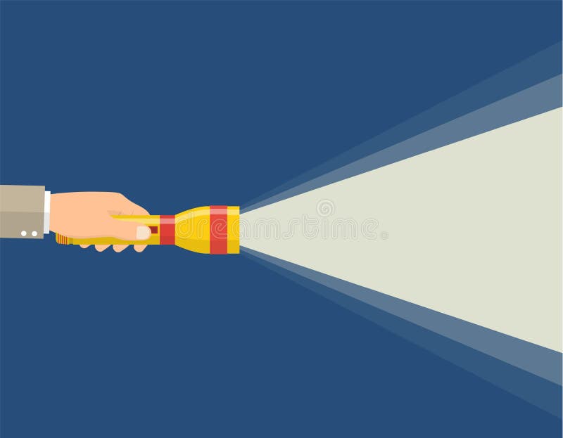 Holding Flashlight Stock Illustrations – 942 Holding Flashlight Stock ...