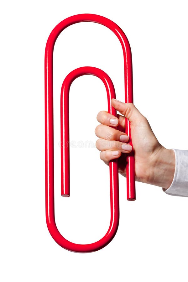 3+ Hand holding paperclip Free Stock Photos - StockFreeImages
