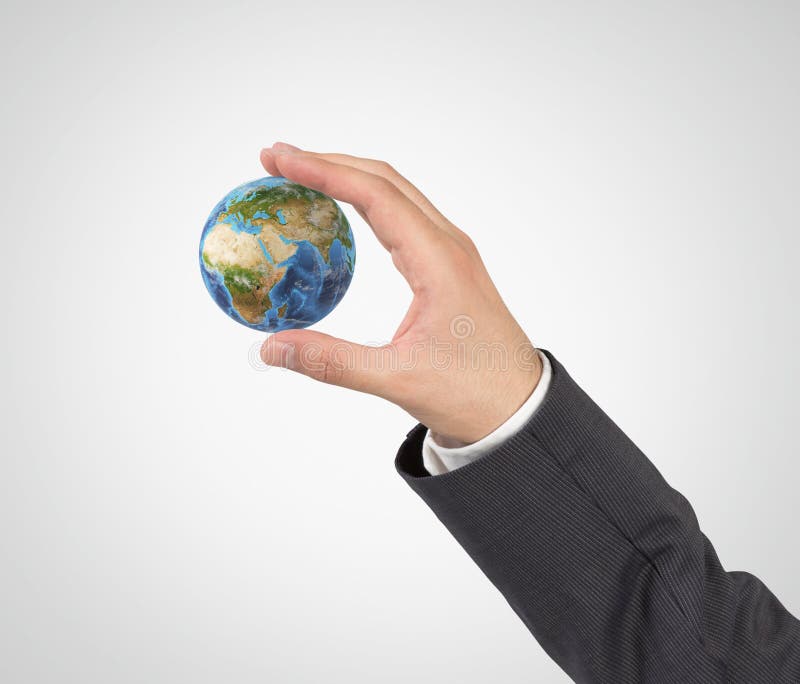 Hand holding globe stock image. Image of east, abstract - 50440811