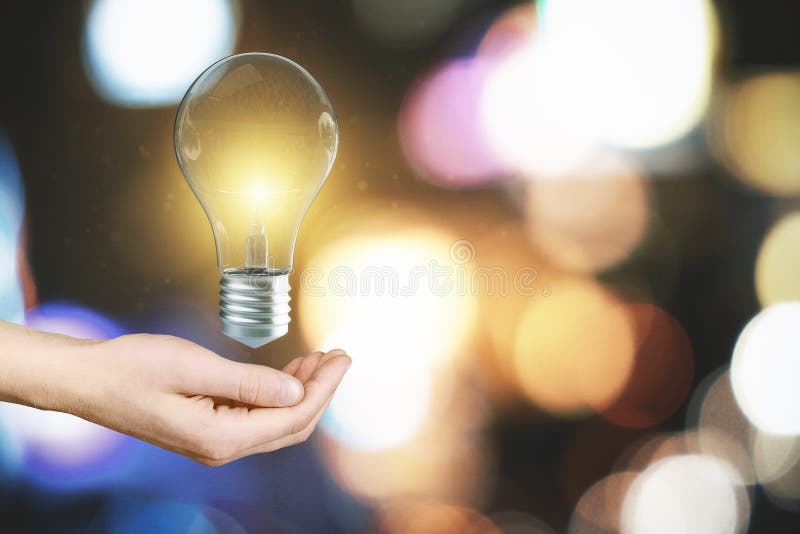Idea and aim concept stock image. Image of electric - 109155301