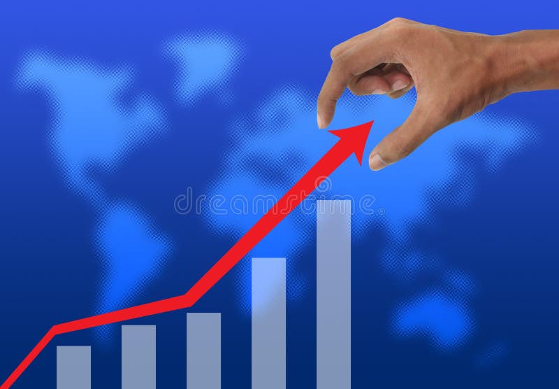 Hand holding graph stock image. Image of expertise, post - 19944821
