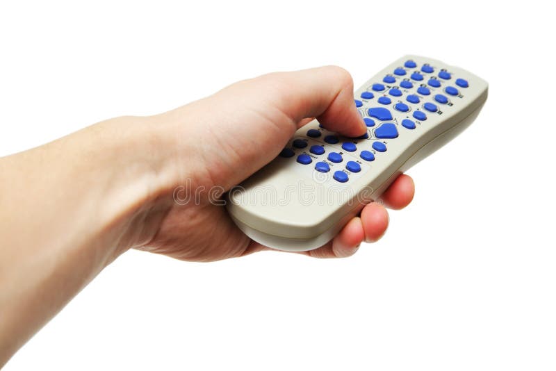 Gray remote control stock image. Image of tech, entertainment - 70305