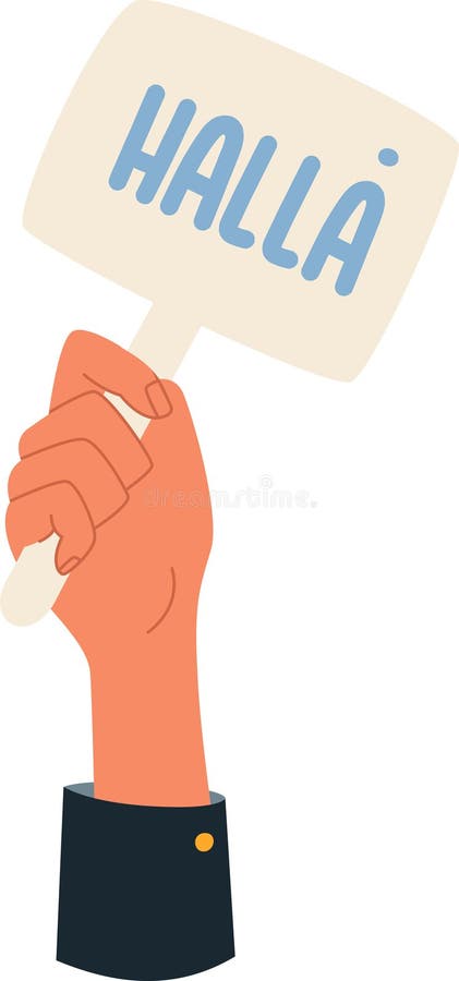 Halla Banner Stock Illustrations – 4 Halla Banner Stock Illustrations ...