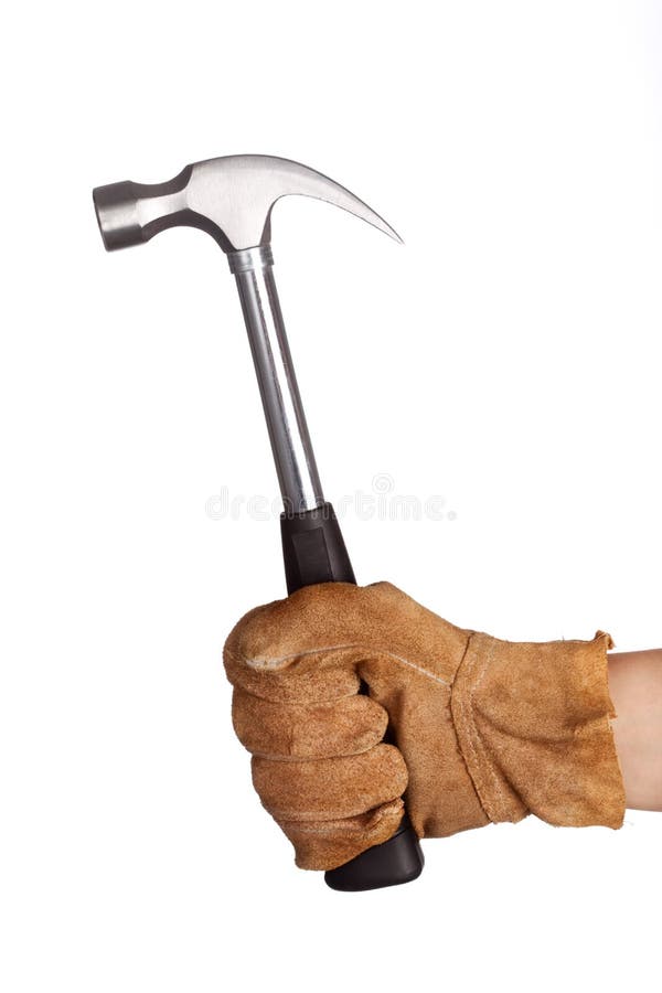 Hammer Hand Hammering Tool stock photo. Image of nailing - 3609968