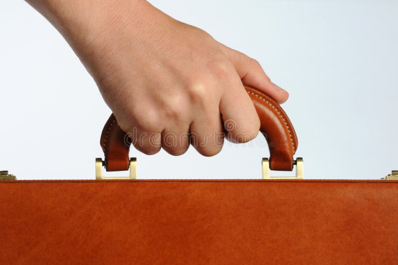 Hand holding handle stock photo. Image of male, document - 26722270