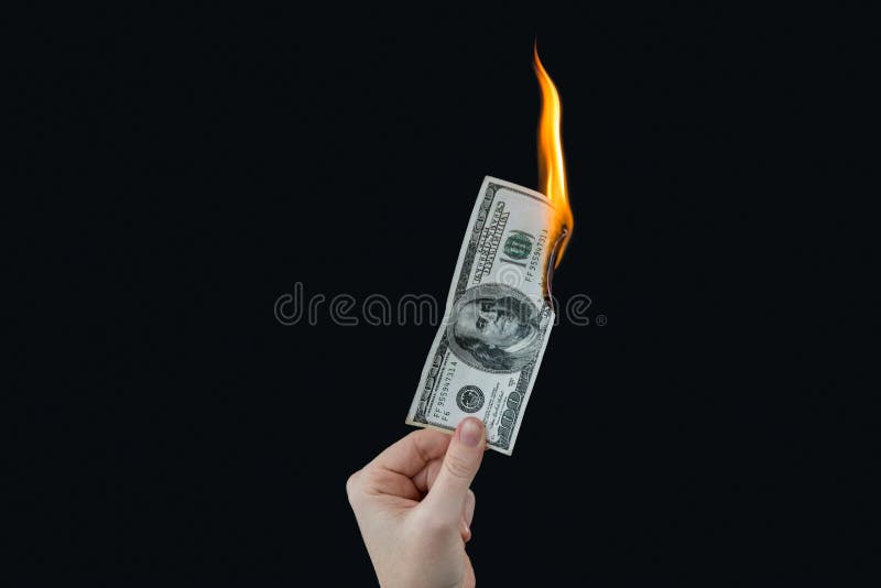 Front Half of a One Hundred Dollar Bill Stock Photo - Image of bank ...