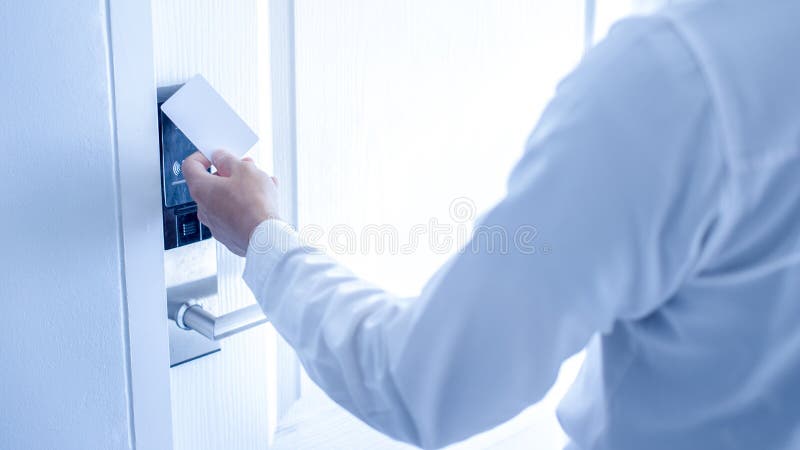 Hand Holding Key Card Using Electronic Card for Access Hotel Room Stock ... Hand Holding Key Card Using Electronic Card for Access Hotel Room Stock ...