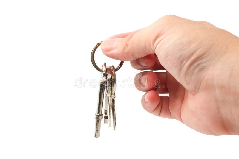 Hand holding key stock image. Image of symbol, hand, giving - 57232335
