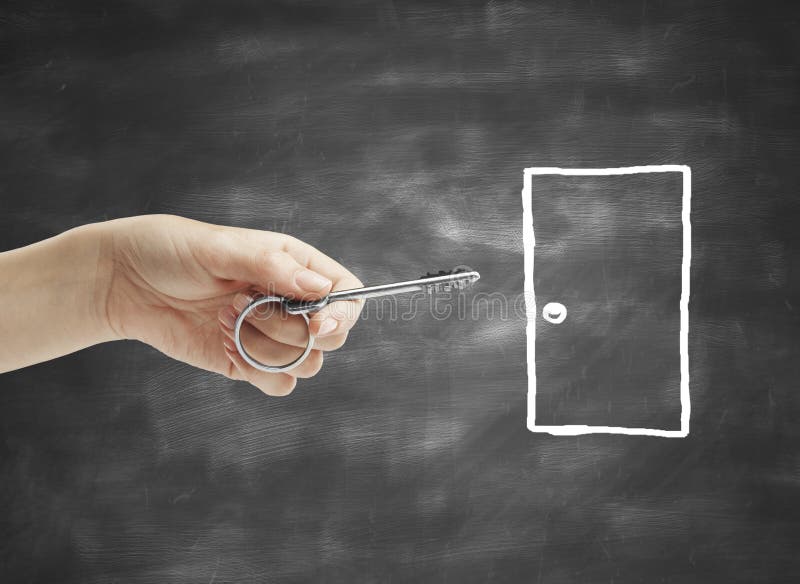 Hand holding key stock image. Image of male, business - 36000077