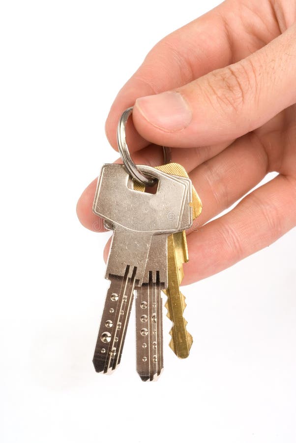 Human Hand Holding Keys Picture. Image: 16823677