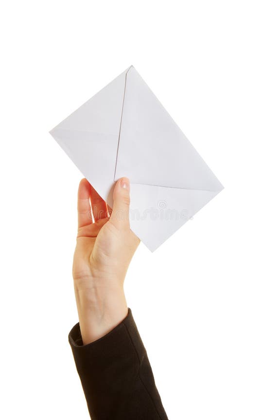 Hand Holding a Letter in the Air Stock Image - Image of hold, symbol ...