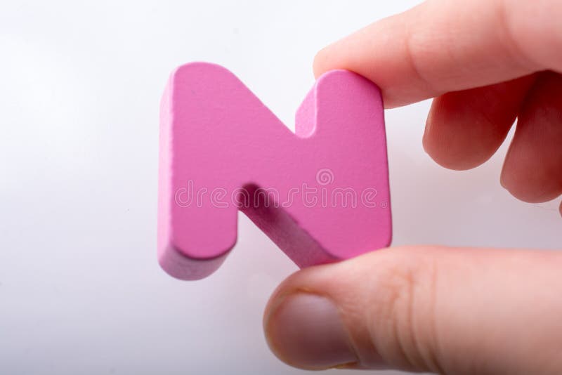 Hand Holding Letter N Stock Photos - Free & Royalty-Free Stock Photos ...