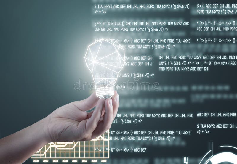 Idea problem solving stock photo. Image of clever, futuristic - 170410682