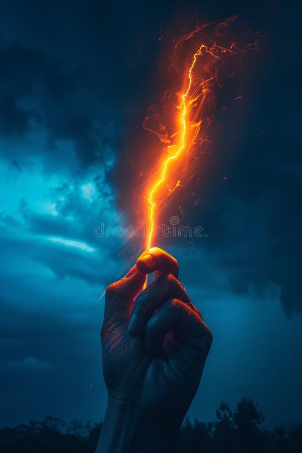 194 Hand Holding Lightning Bolt Stock Photos - Free & Royalty-Free ...