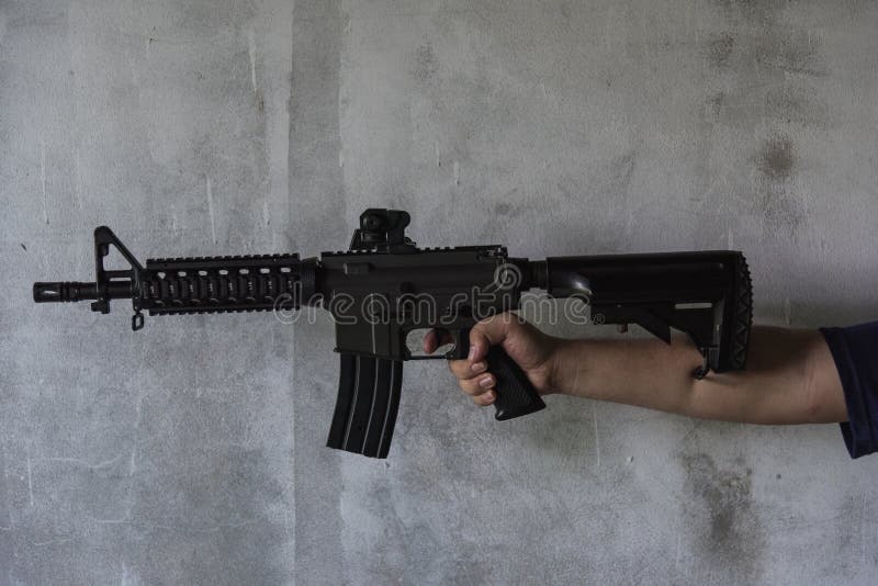 Soldier Holding M16 Stock Photos - Free & Royalty-Free Stock Photos ...