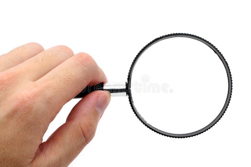 Magnifier stock photo. Image of vision, look, enlarge, blue - 426562