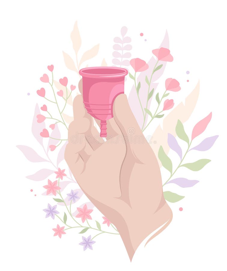 Menstrual Cup Stock Illustrations – 3,229 Menstrual Cup Stock ...