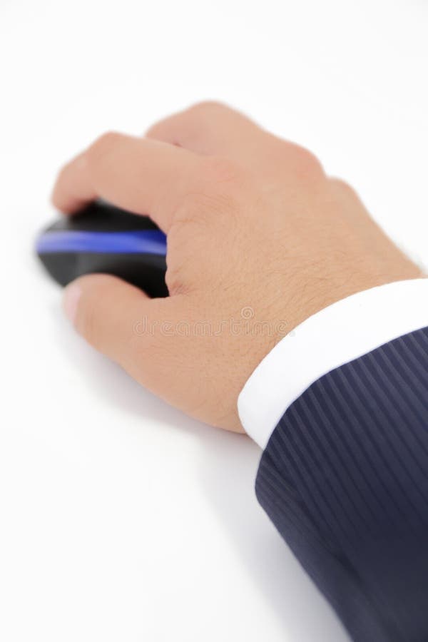 HAnd holding mouse stock image. Image of suit, mouse - 33099411