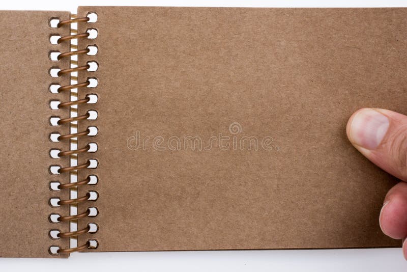 Hand holding notebook stock image. Image of classroom - 120429859