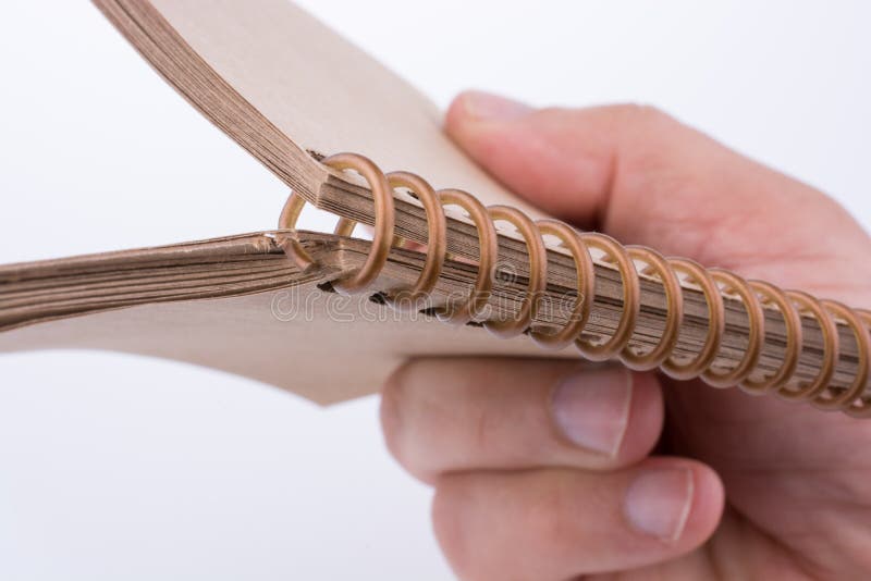 Hand holding notebook stock image. Image of hand, diary - 67035029
