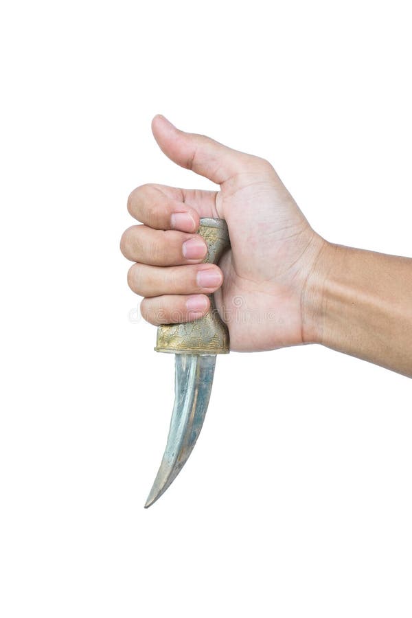 Hand holding dagger stock photo. Image of metal, grip - 7641354