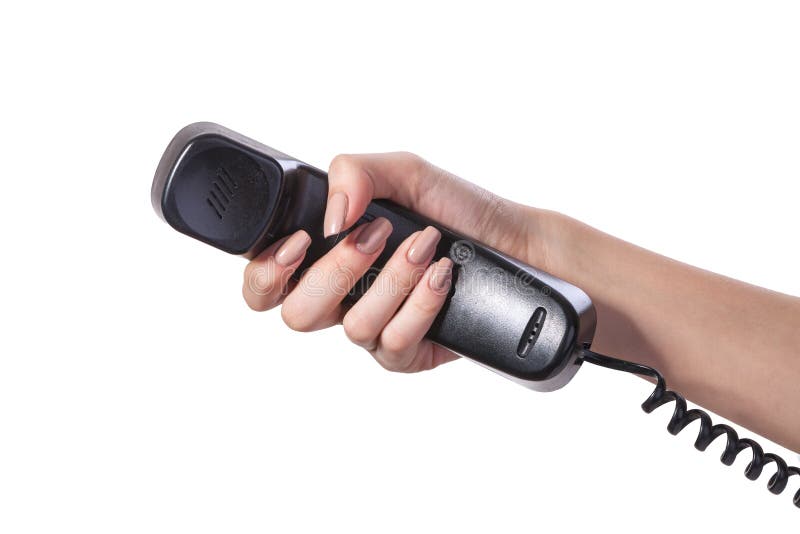 Man is Holding a Black Outlet in the Hand Stock Image - Image of ... Man is Holding a Black Outlet in the Hand Stock Image - Image of ...