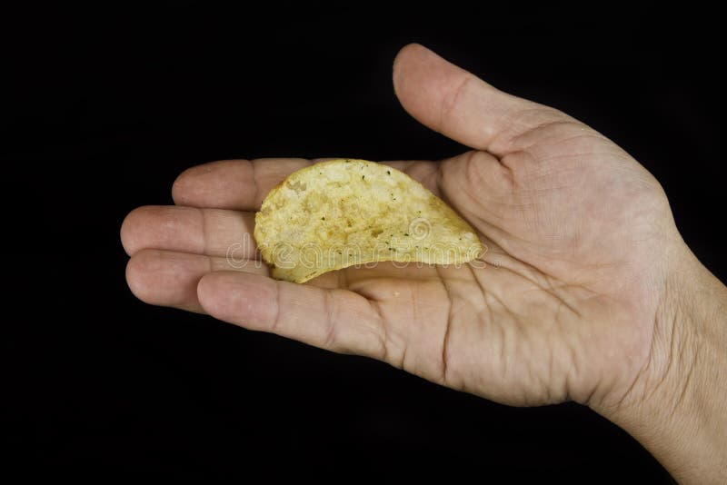 936 Hand Holding Potato Chip Stock Photos - Free & Royalty-Free Stock ...