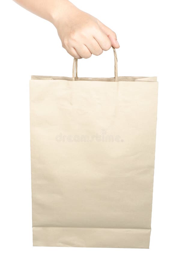 Hand holding shopping bag stock image. Image of shop - 27805387