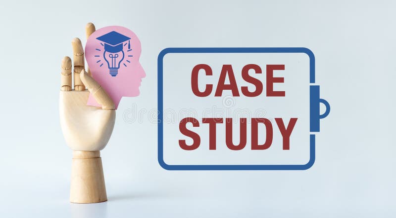 A Hand Holding a Paper with a Light Bulb on it and the Words Case Study ...